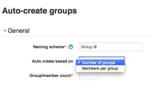 Creating and Using Groups - Moodle Answers