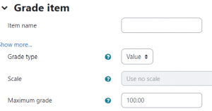 Creating a Simple Gradebook in Moodle - Moodle Answers