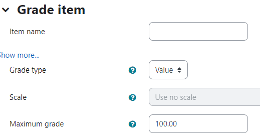 Creating a Simple Gradebook in Moodle - Moodle Answers