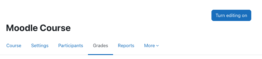 Manually Entering Grades in Moodle’s Gradebook - Moodle Answers