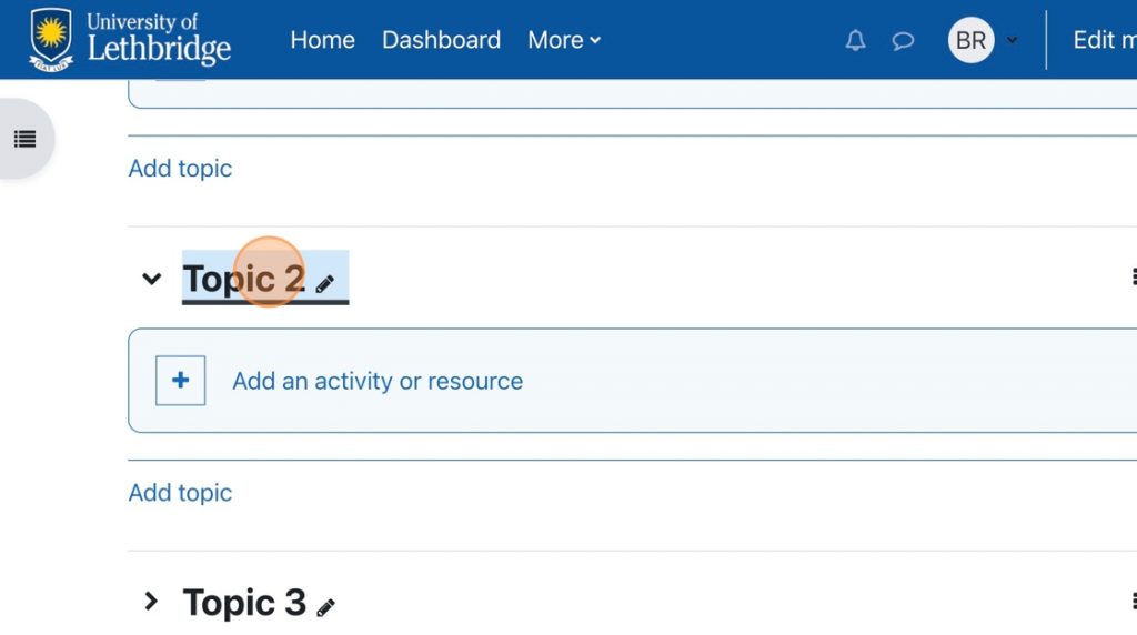 Moodle Answers - A University of Lethbridge Resource